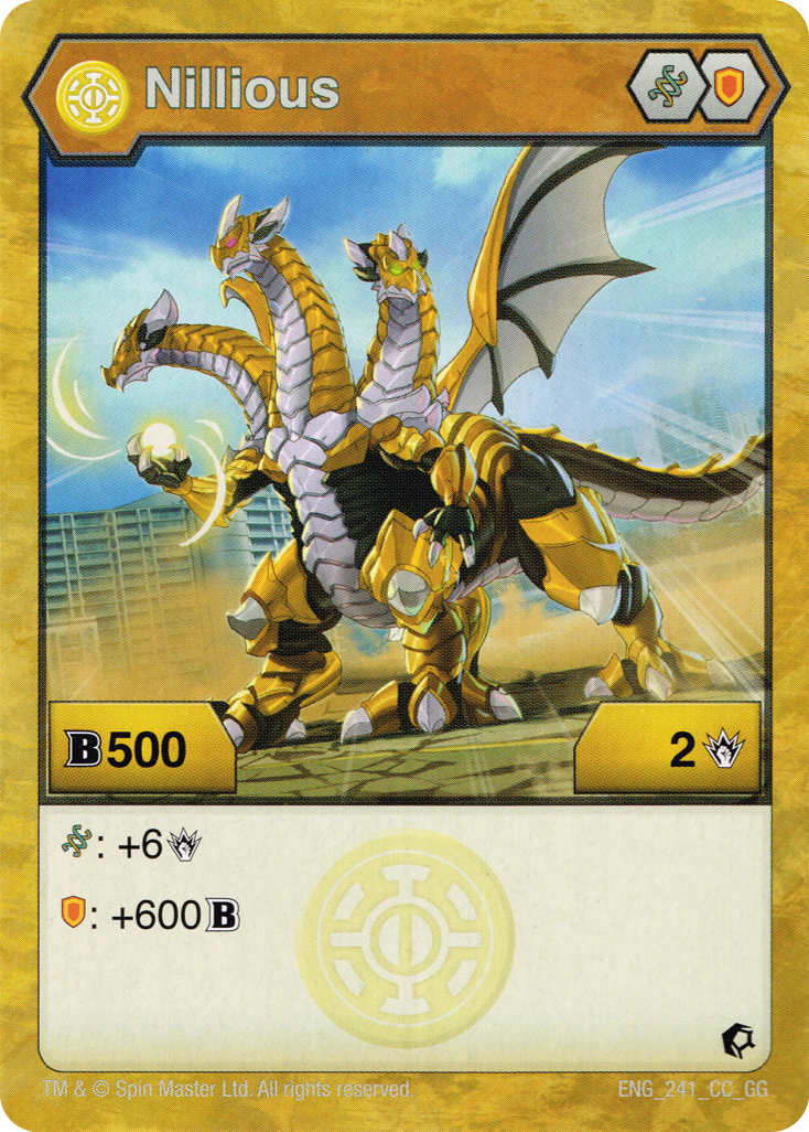 Aurelus Nillious (GG) - The Bakugan Wiki