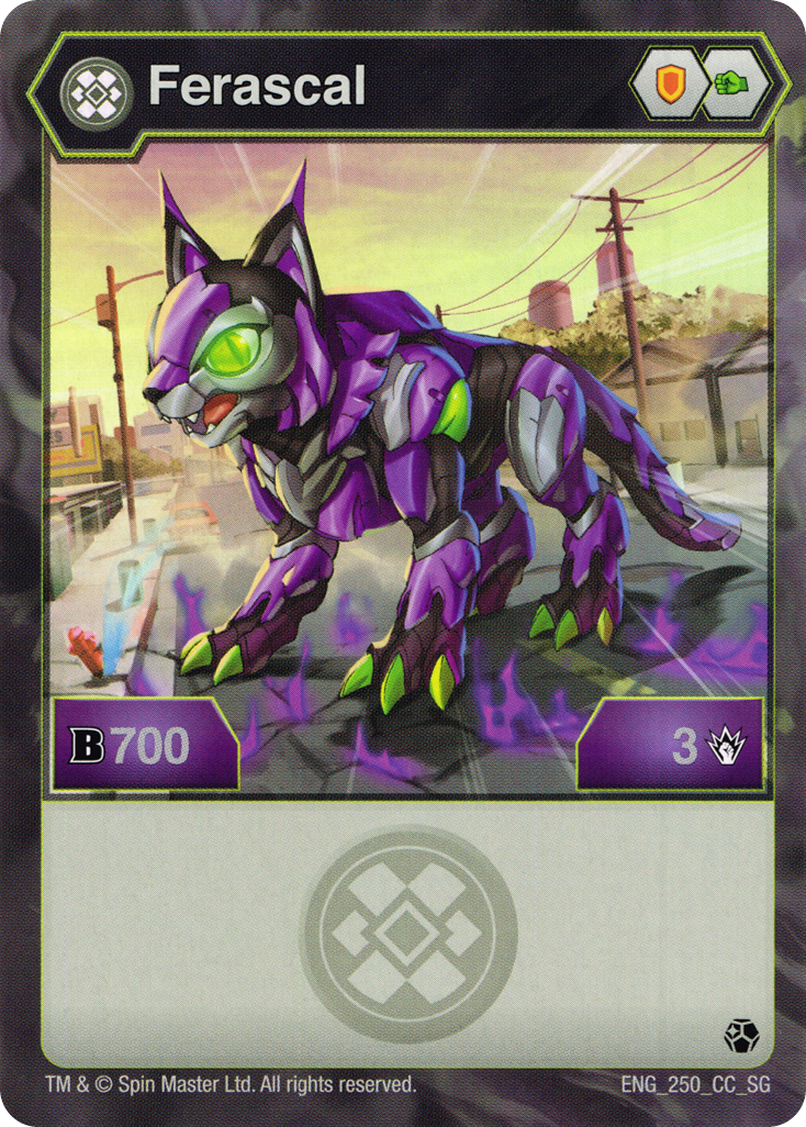 Darkus Ferascal (Secrets of the Geogan) - The Bakugan Wiki