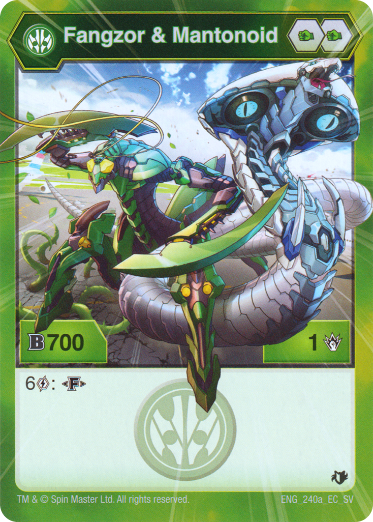 Ventus Fangzor & Mantonoid (Shields of Vestroia) - The Bakugan Wiki