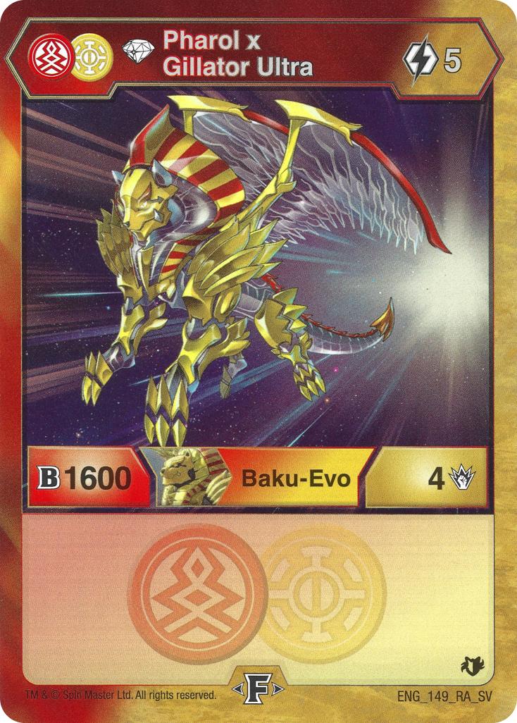 Diamond Pharol x Gillator Ultra (Shields of Vestroia) - The Bakugan Wiki