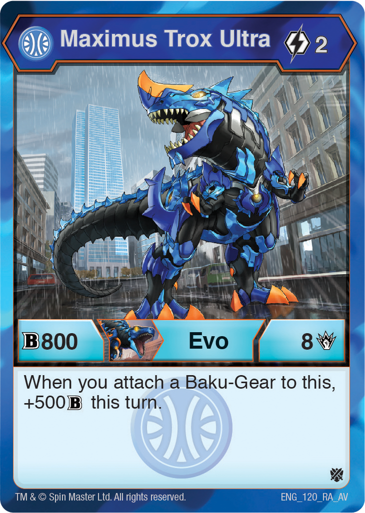 Aquos Maximus Trox Ultra (Armored Elite) - The Bakugan Wiki