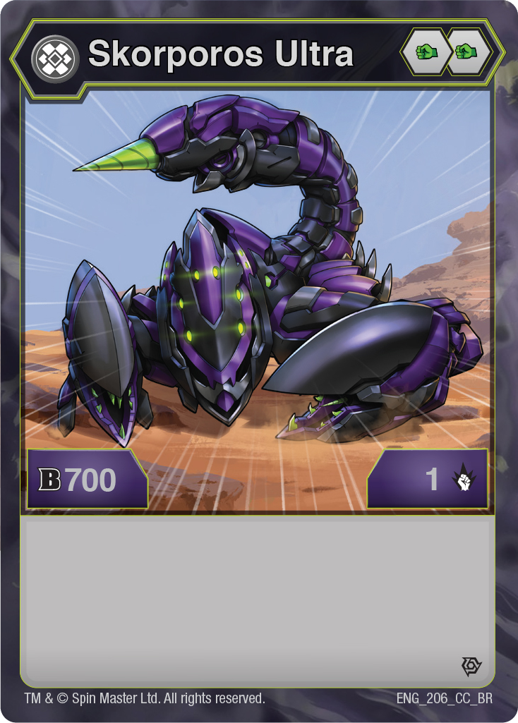 Darkus Skorporos Ultra (Bakugan Resurgence) - The Bakugan Wiki