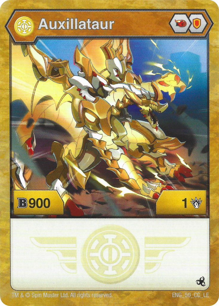 Aurelus Auxillataur (LE) - The Bakugan Wiki