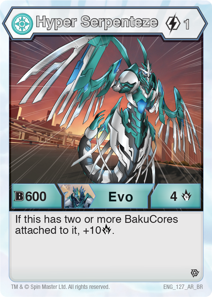 Haos Hyper Serpenteze (Bakugan Resurgence) - The Bakugan Wiki