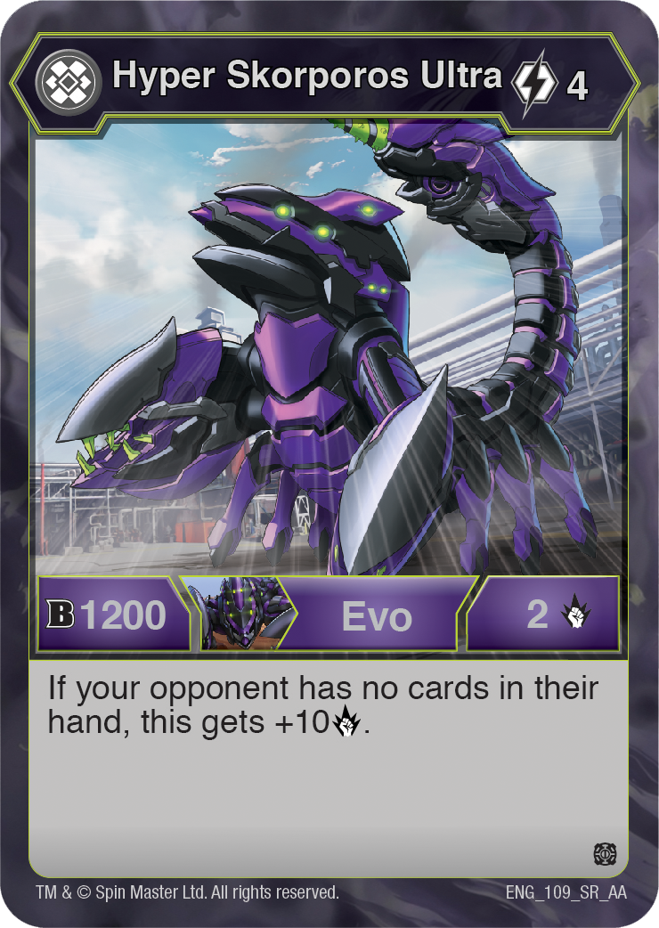 Darkus Hyper Skorporos Ultra (Age of Aurelus) - The Bakugan Wiki