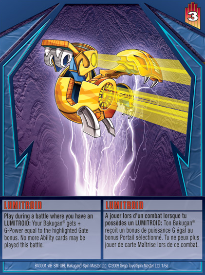 Lumitroid (Card) - The Bakugan Wiki