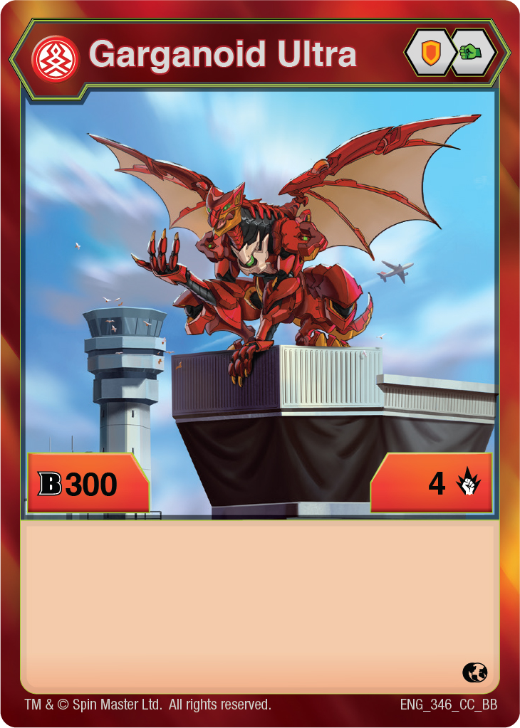 Pyrus Garganoid Ultra (Battle Brawlers) - The Bakugan Wiki