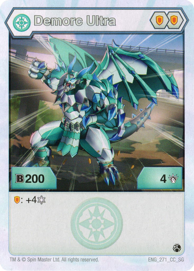 Haos Demorc Ultra (Secrets of the Geogan) - The Bakugan Wiki