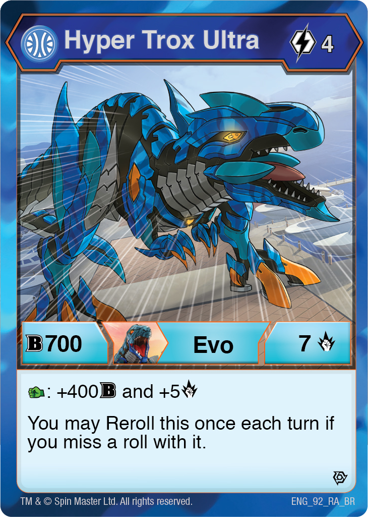 Aquos Hyper Trox Ultra (Bakugan Resurgence) - The Bakugan Wiki