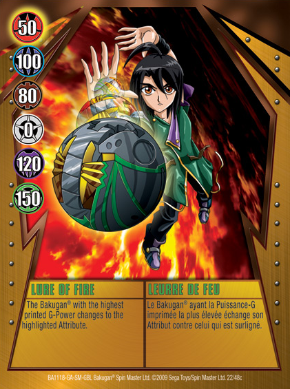 Lure of Fire - The Bakugan Wiki