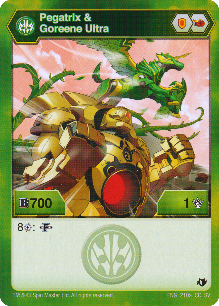 Ventus Pegatrix & Goreene Ultra (Shields of Vestroia) - The Bakugan Wiki