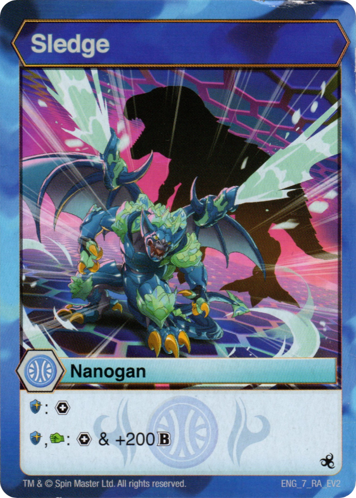 Aquos Sledge (EV2) - The Bakugan Wiki