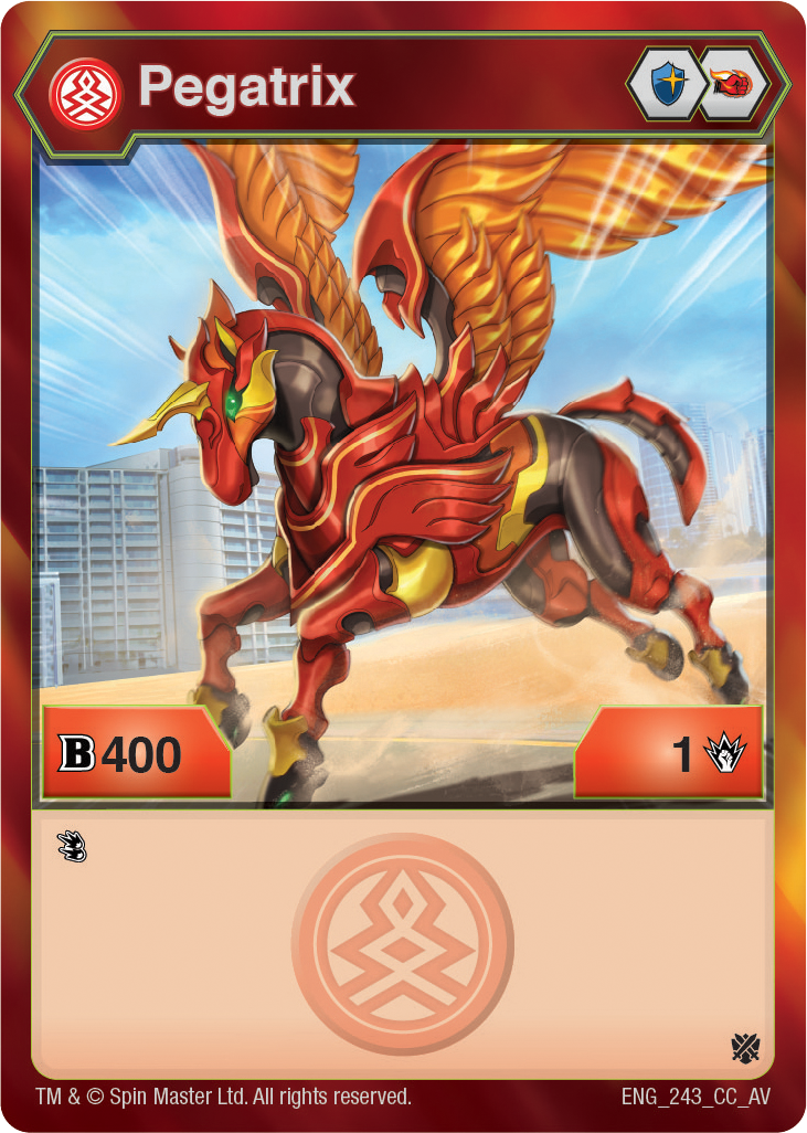 Pyrus Pegatrix (Armored Elite) - The Bakugan Wiki