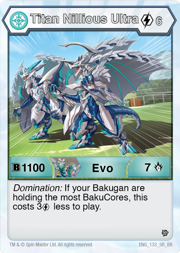 Haos Titan Nillious Ultra (Bakugan Resurgence) - The Bakugan Wiki