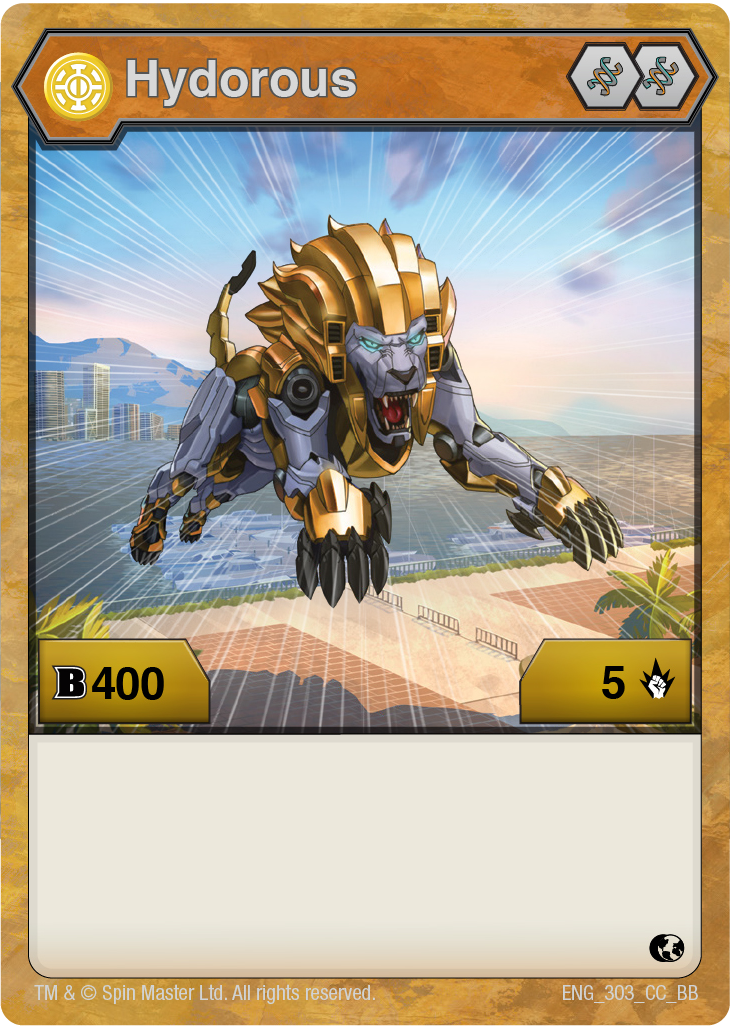 Aurelus Hydorous (Battle Brawlers) - The Bakugan Wiki