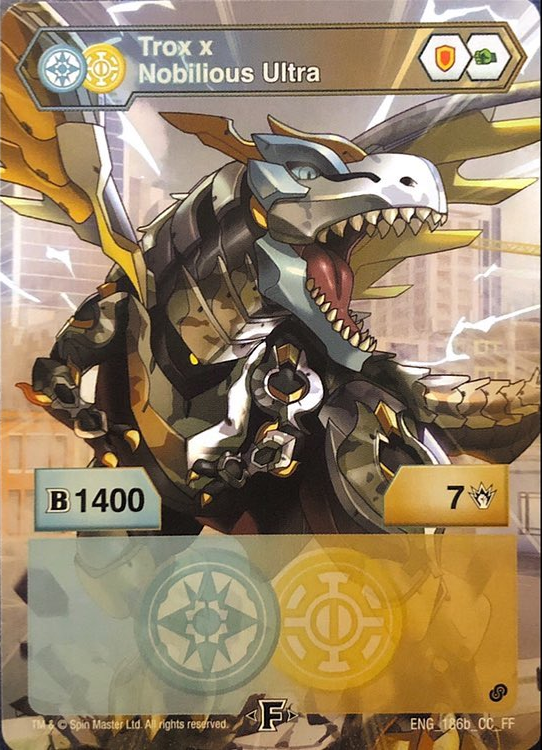 Haos Aurelus Trox x Nobilious Ultra (Fusion Force) - The Bakugan Wiki