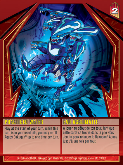 Practiced Water - The Bakugan Wiki