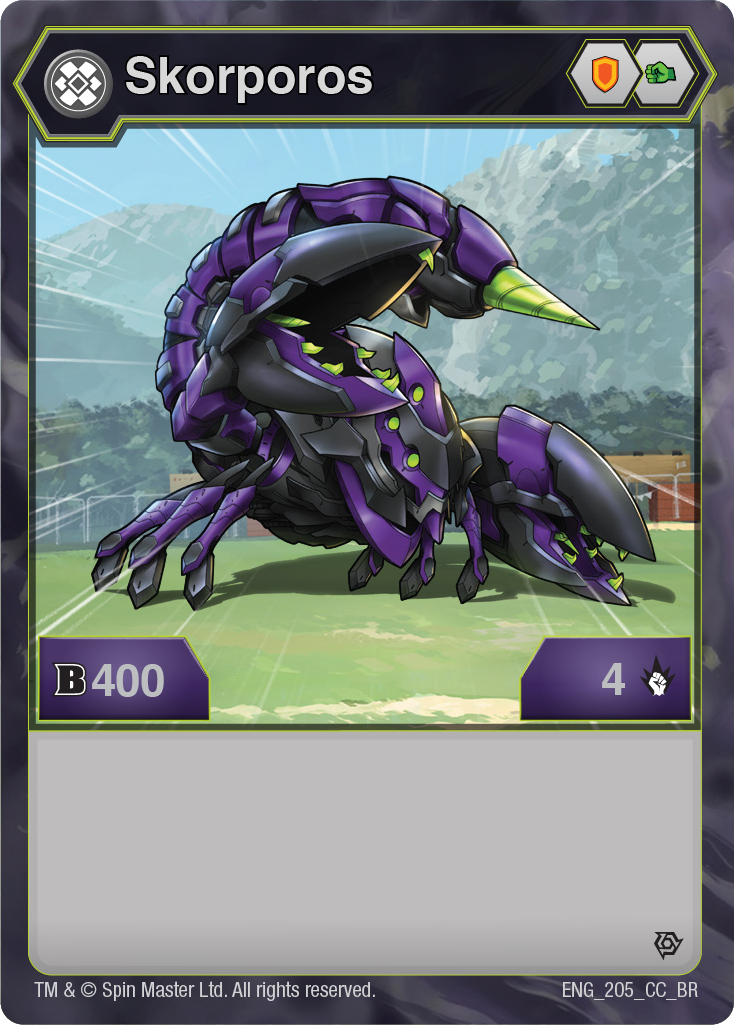 Darkus Skorporos (Bakugan Resurgence) - The Bakugan Wiki