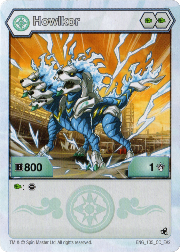 Haos Howlkor (EV2) - The Bakugan Wiki