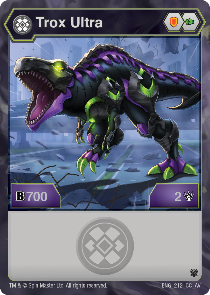 Darkus Trox Ultra (Armored Elite) - The Bakugan Wiki
