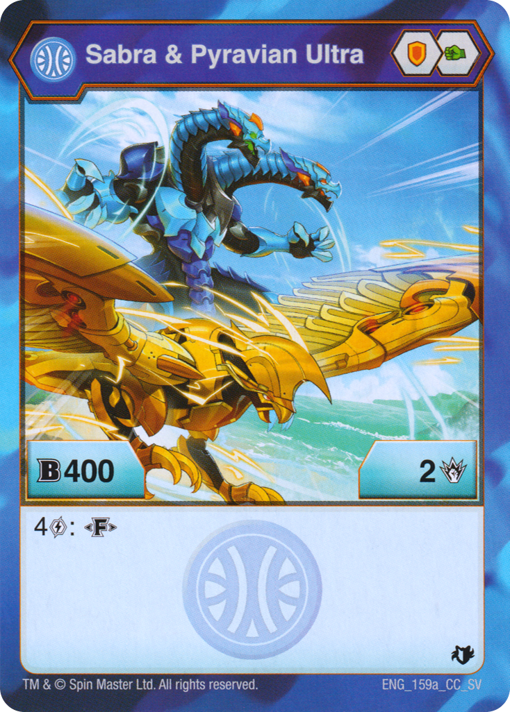 Aquos Sabra & Pyravian Ultra (Shields of Vestroia) - The Bakugan Wiki