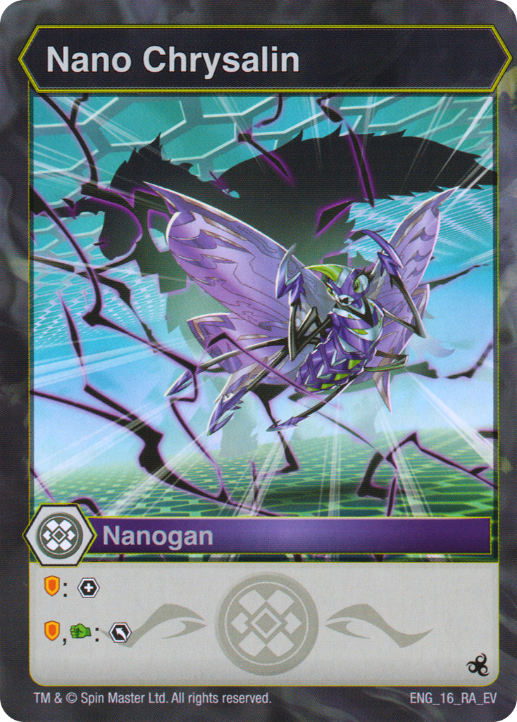 Darkus Nano Chrysalin (EV) - The Bakugan Wiki