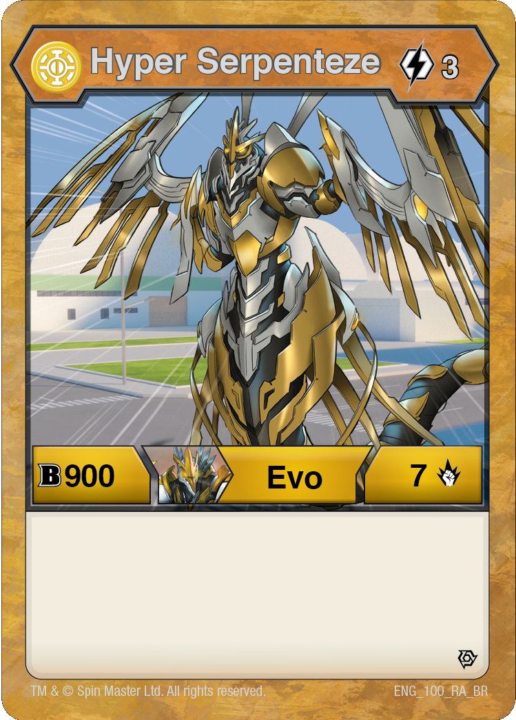 Aurelus Hyper Serpenteze (Bakugan Resurgence) - The Bakugan Wiki