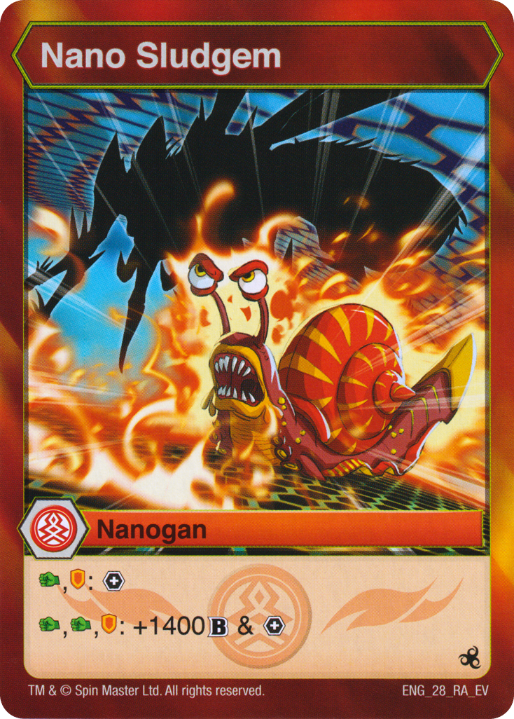 Pyrus Nano Sludgem (EV) - The Bakugan Wiki