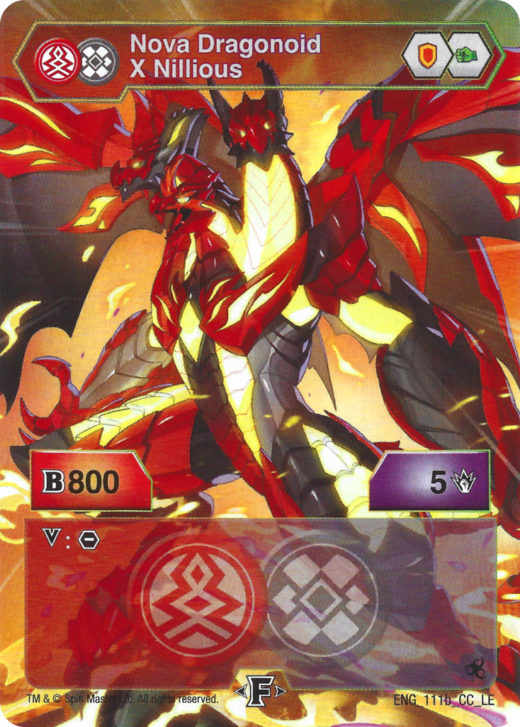 Pyrus Darkus Nova Dragonoid x Nillious (LE) - The Bakugan Wiki