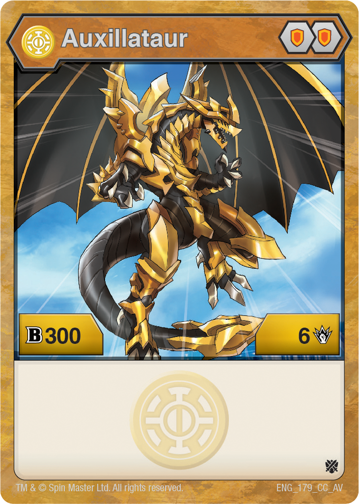Aurelus Auxillataur (Armored Elite) - The Bakugan Wiki