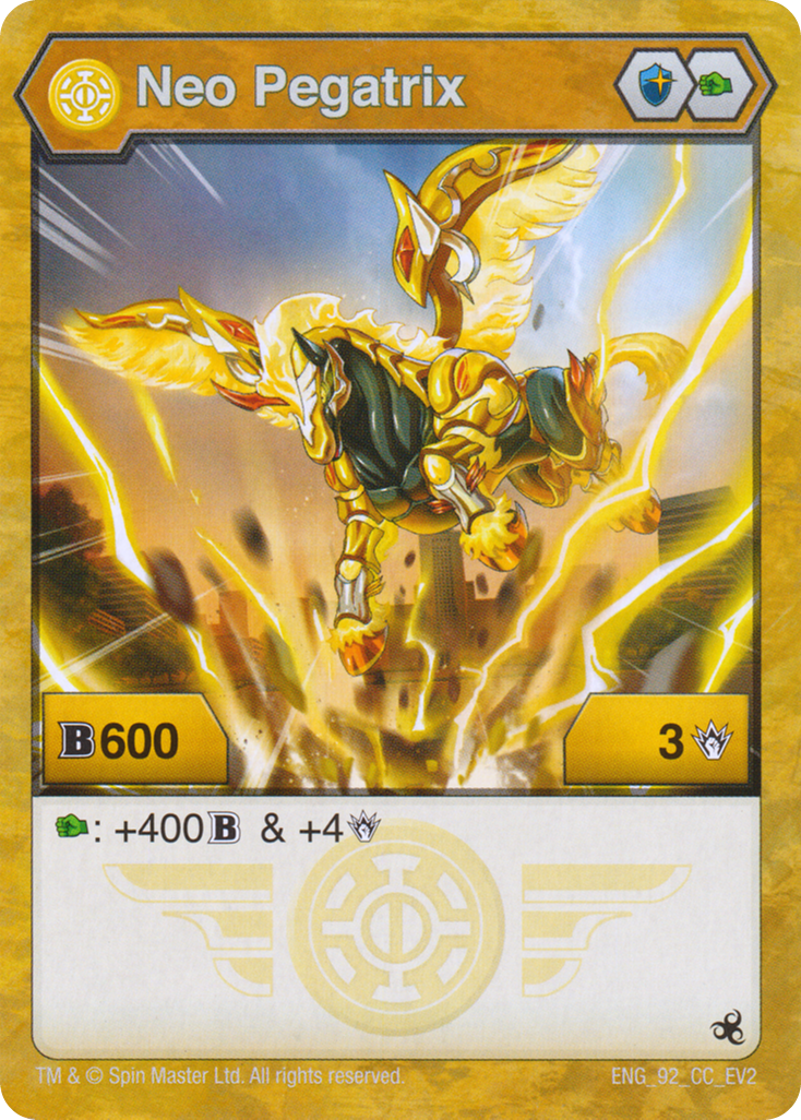 Aurelus Neo Pegatrix (EV2) - The Bakugan Wiki