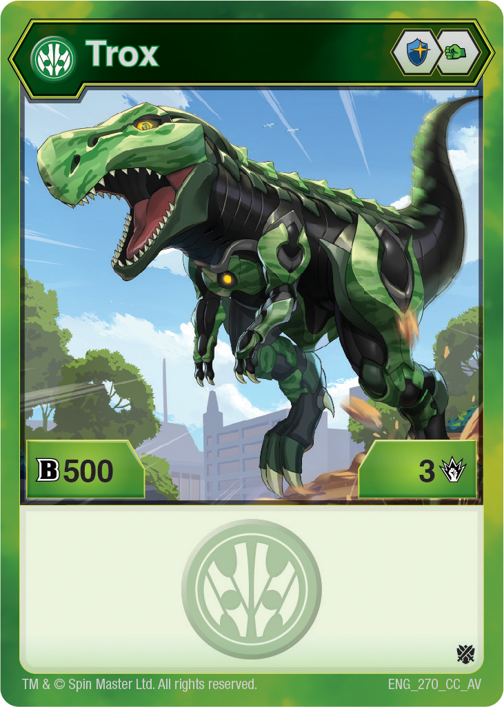 Ventus Trox (Armored Elite) - The Bakugan Wiki