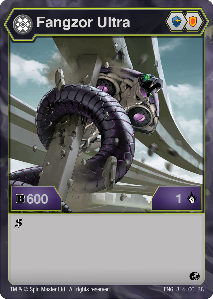 Darkus Fangzor Ultra (Battle Brawlers) - The Bakugan Wiki