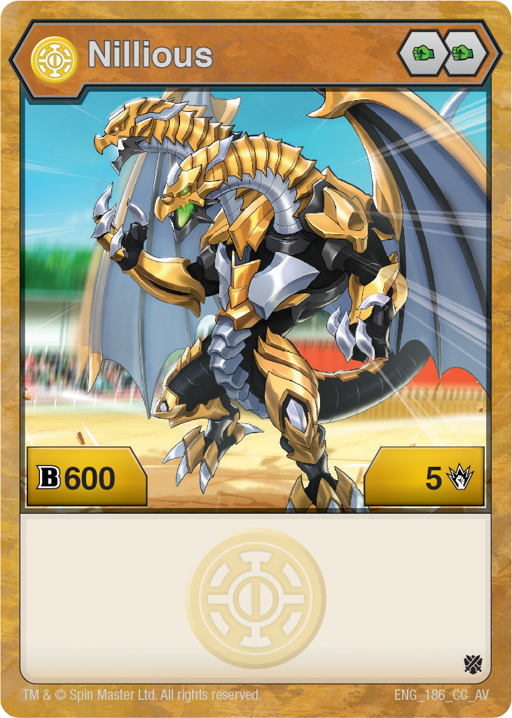 Aurelus Nillious (Armored Elite) - The Bakugan Wiki