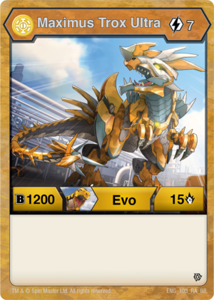 Aurelus Maximus Trox Ultra (Bakugan Resurgence) - The Bakugan Wiki