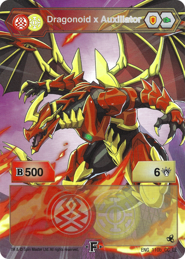 Pyrus Aurelus Dragonoid x Auxillator (LE) - The Bakugan Wiki
