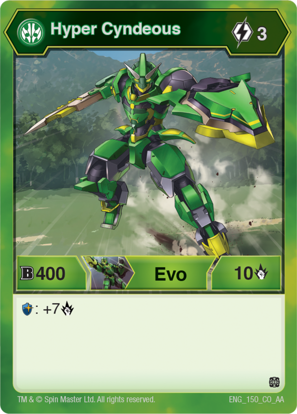 Ventus Hyper Cyndeous (Age of Aurelus) - The Bakugan Wiki