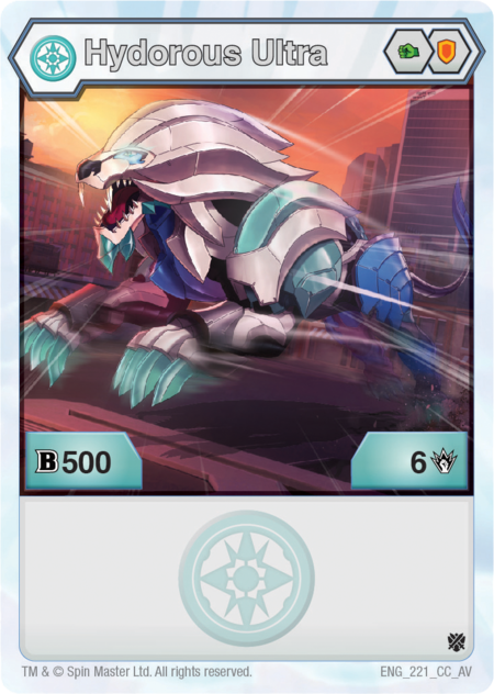 Haos Hydorous Ultra (Armored Elite) - The Bakugan Wiki