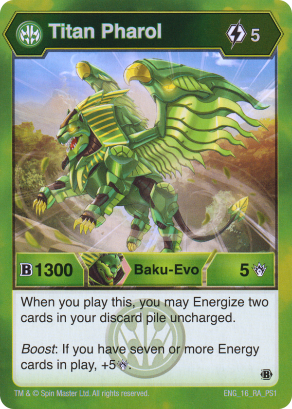 Ventus Titan Pharol (Brawler Pack) - The Bakugan Wiki