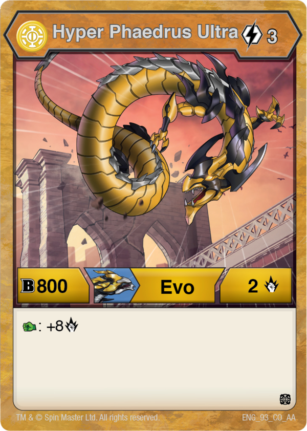 Aurelus Hyper Phaedrus Ultra (Age of Aurelus) - The Bakugan Wiki