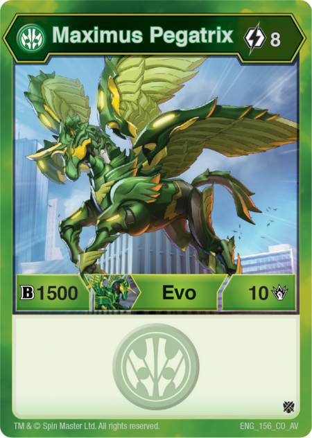Ventus Maximus Pegatrix (Armored Elite) - The Bakugan Wiki