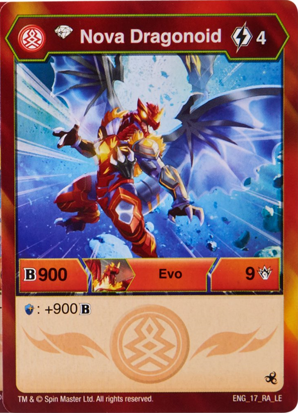 Diamond Nova Dragonoid (LE) - The Bakugan Wiki
