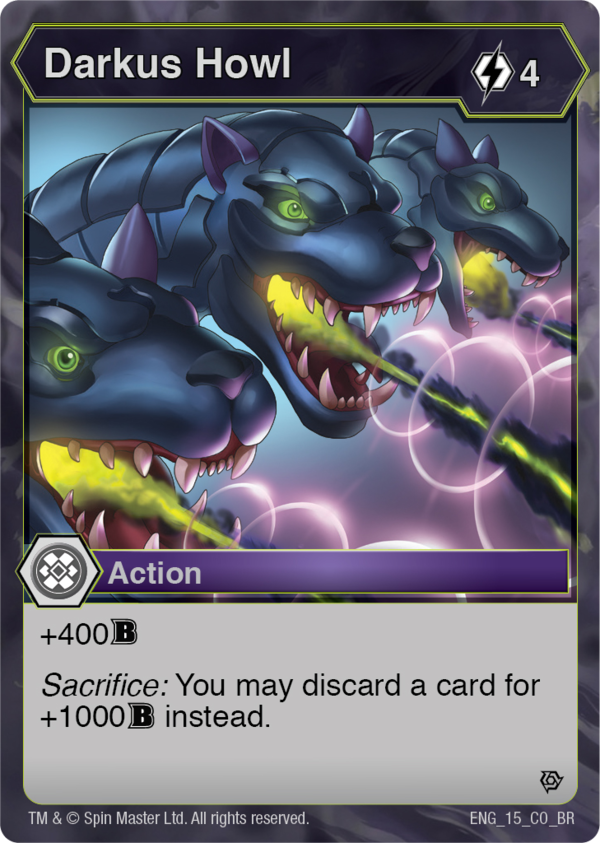 Darkus Howl - The Bakugan Wiki