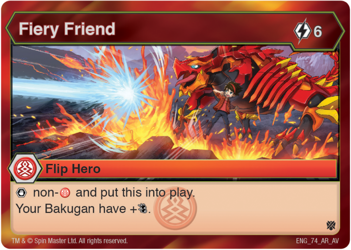 Fiery Friend - The Bakugan Wiki