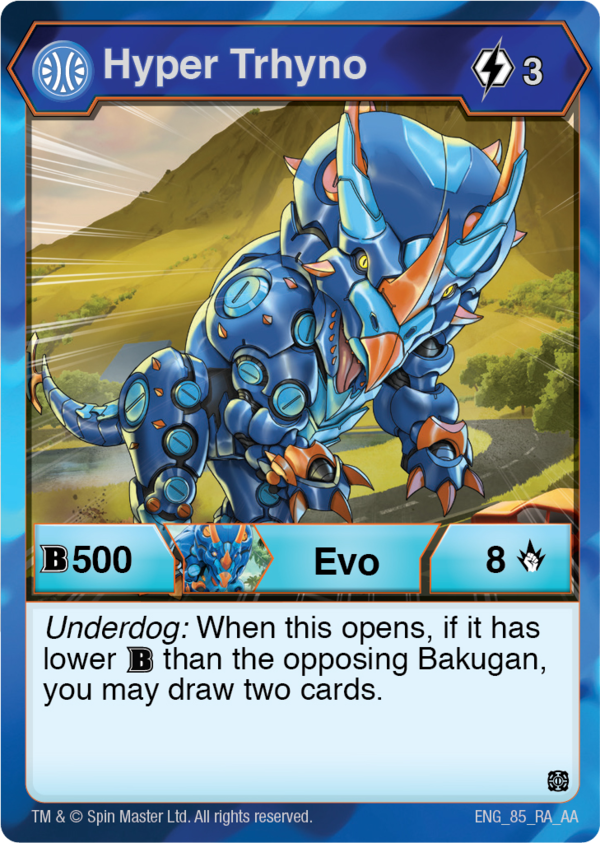 Aquos Hyper Trhyno (Age of Aurelus) - The Bakugan Wiki