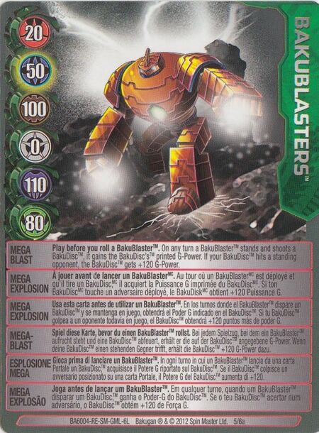 Mega Blast - The Bakugan Wiki