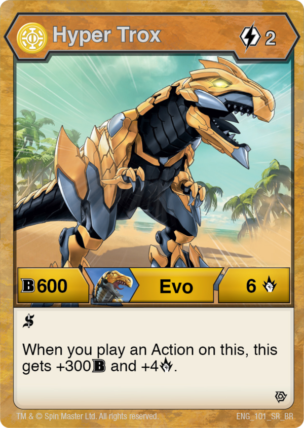 Aurelus Hyper Trox (Bakugan Resurgence) - The Bakugan Wiki