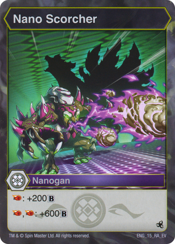 Darkus Nano Scorcher (EV) - The Bakugan Wiki