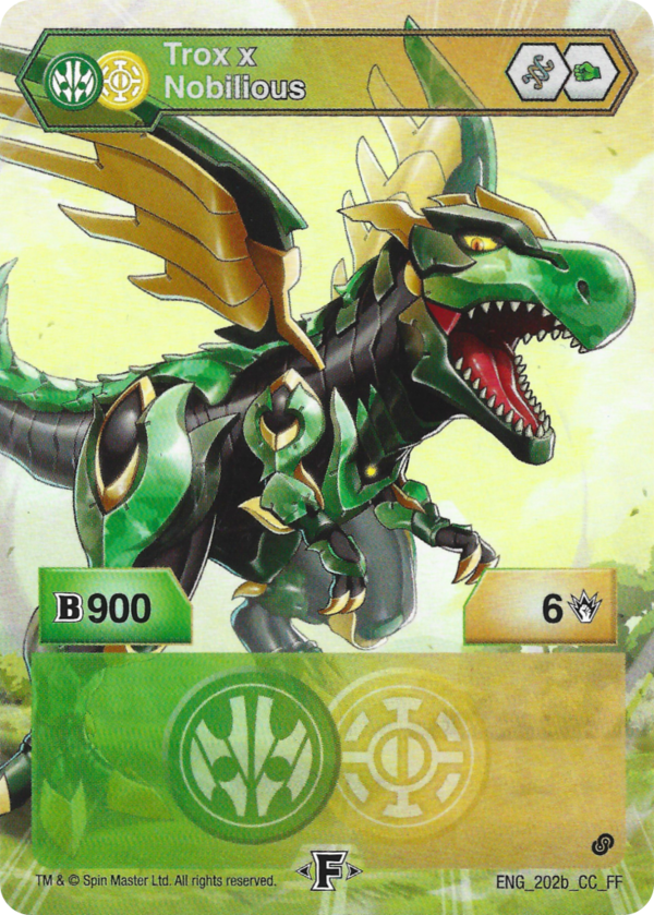 Ventus Aurelus Trox x Nobilious (Fusion Force) - The Bakugan Wiki
