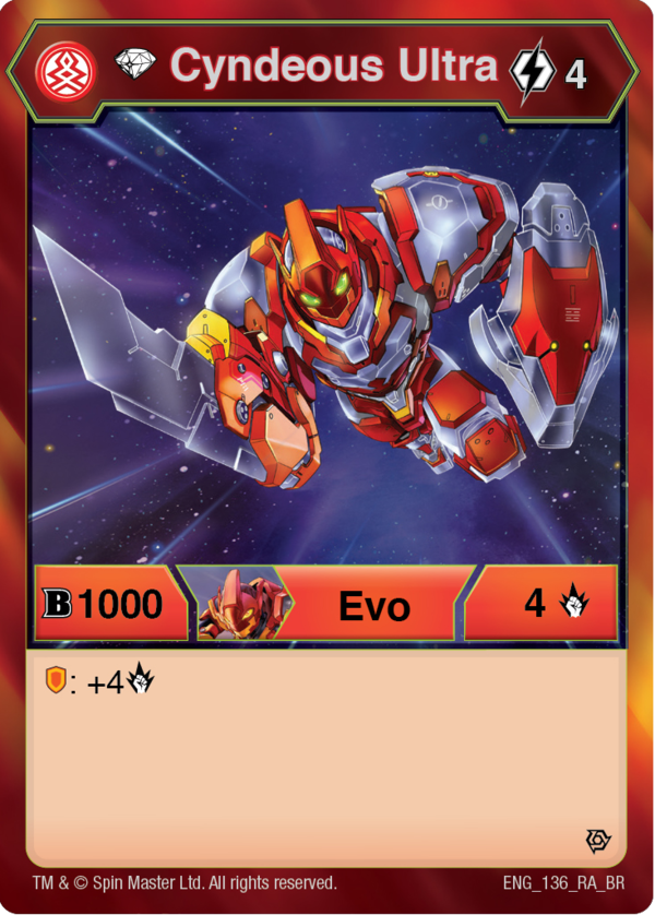 Diamond Cyndeous Ultra (Bakugan Resurgence) - The Bakugan Wiki